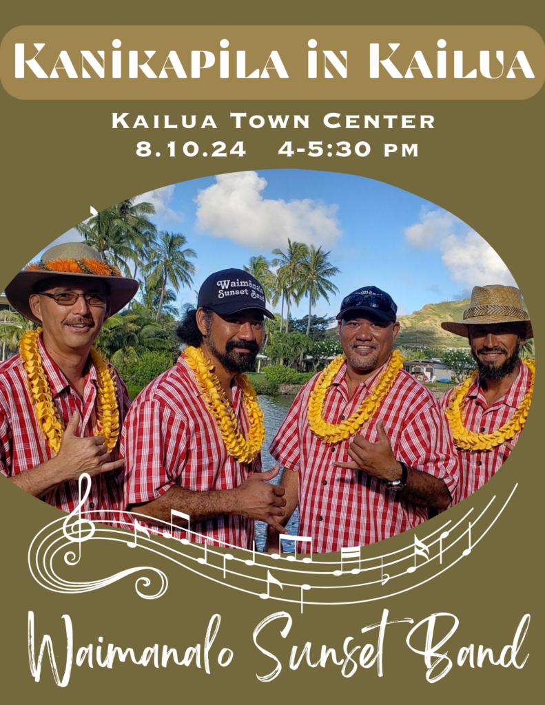 Events from August 4 – August 10 – Kailua Town